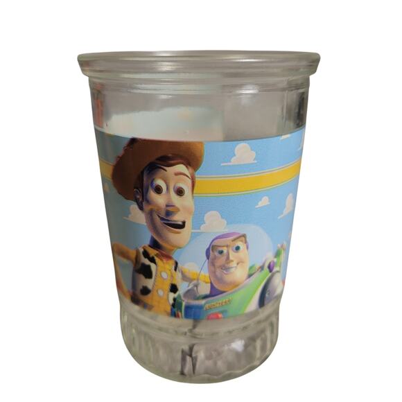 Pixar | Other | Disney Pixar Bama Jelly Jar Glass Toy Story Disney Gold ...